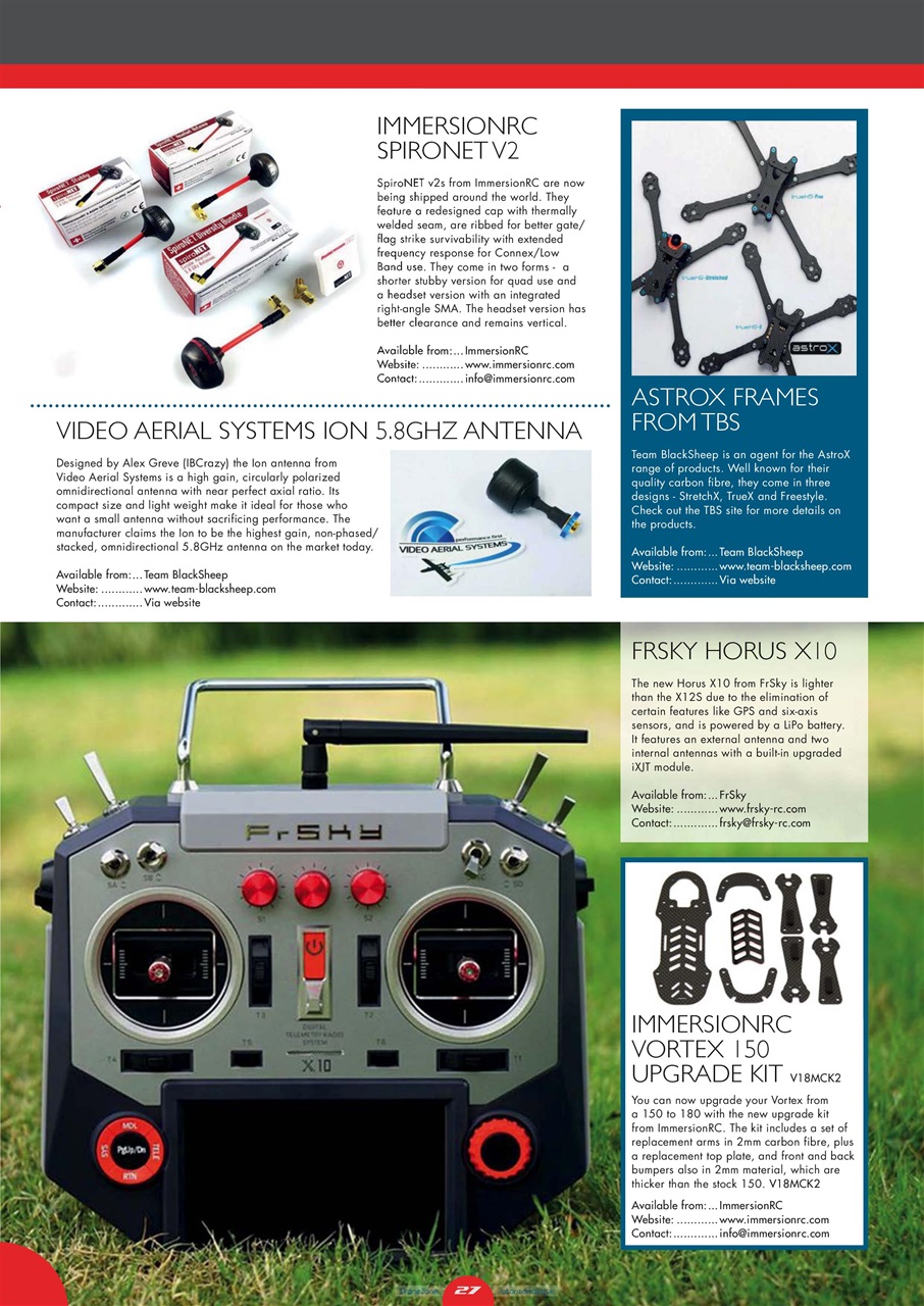Radio Control DroneZone Magazine - 013 October 2017 Back Issue