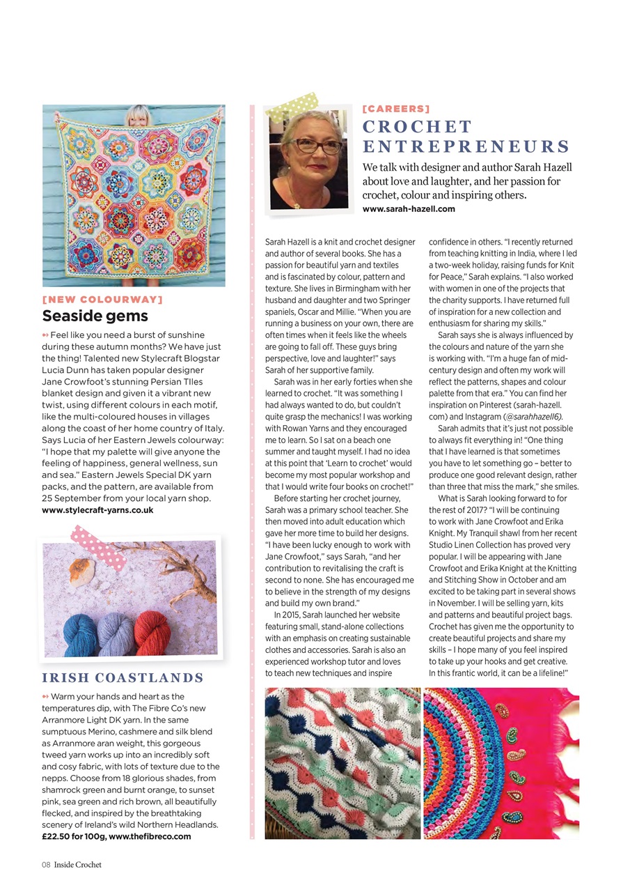 Inside Crochet Magazine - Issue 94 Back Issue