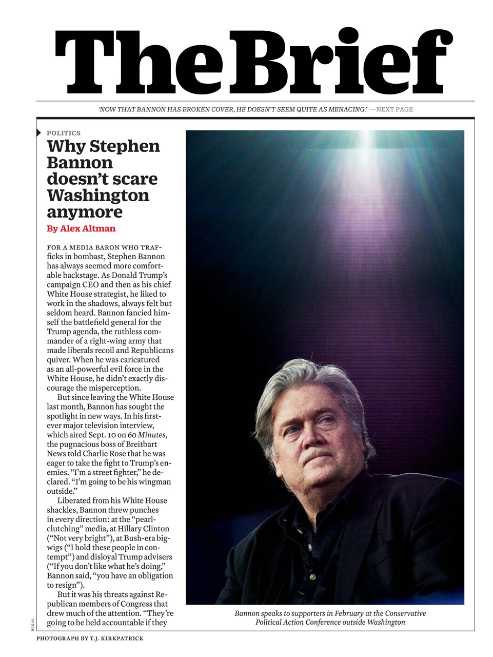 Time Magazine - 25th Septmeber 2017 Back Issue