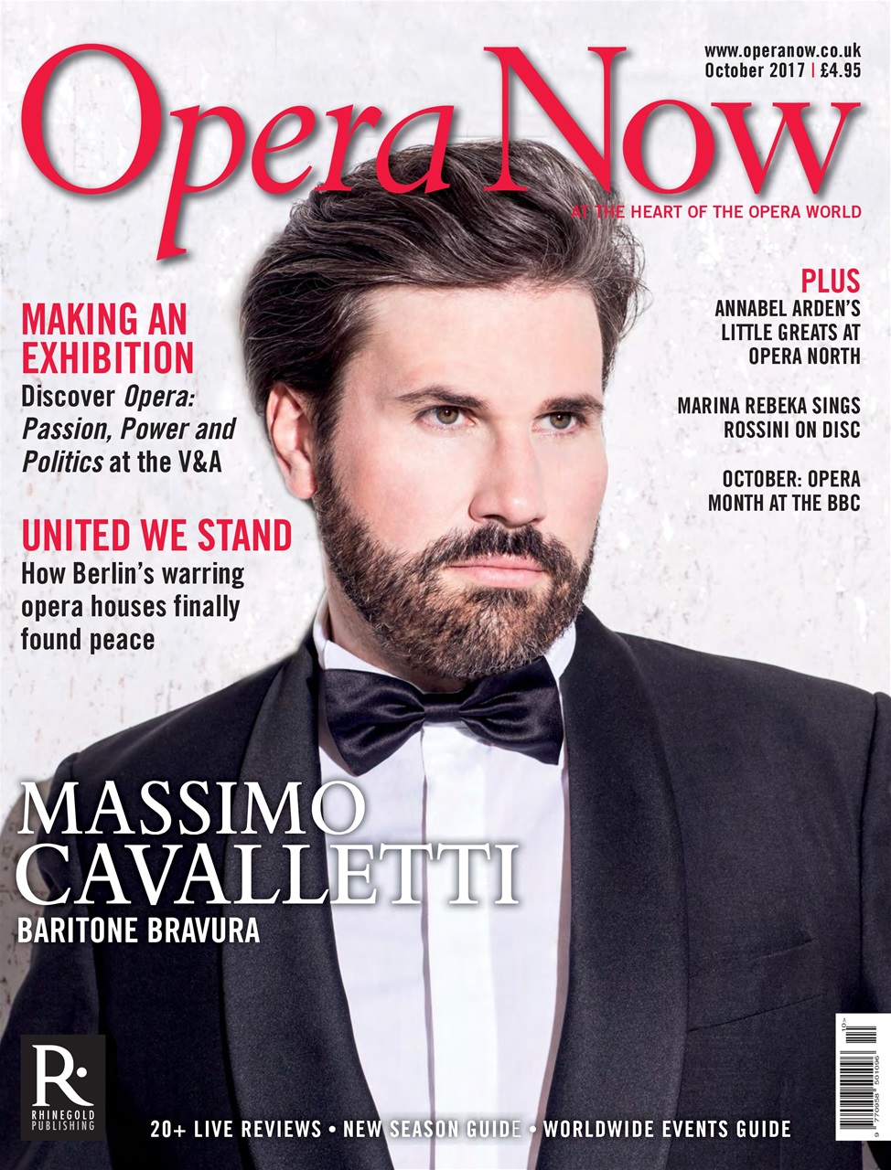 Opera Now Magazine - October 2017 Back Issue