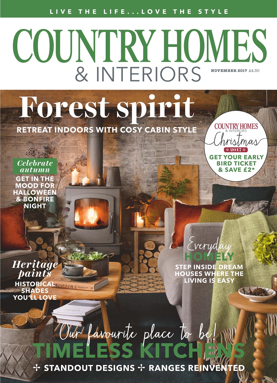 Country Homes & Interiors Magazine - November 2017 Back Issue