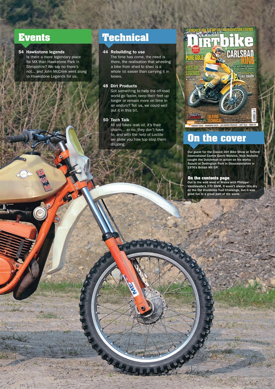 Classic Dirt Bike Magazine - Issue 46 Back Issue