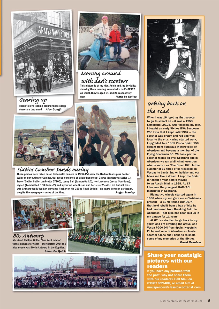 Classic Scooterist Magazine - April-May 2018 Back Issue