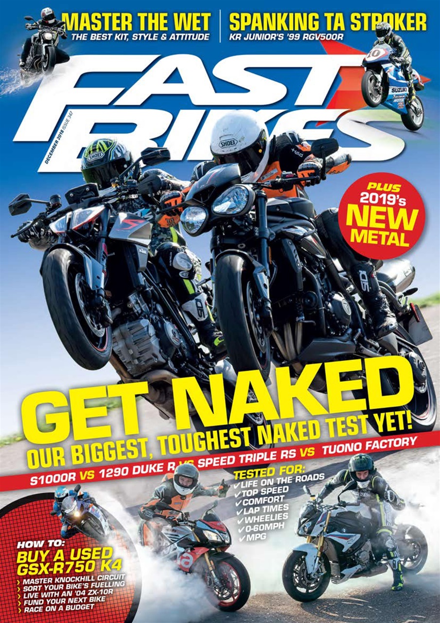Fast Bikes Magazine - 347 - December 2018 Back Issue