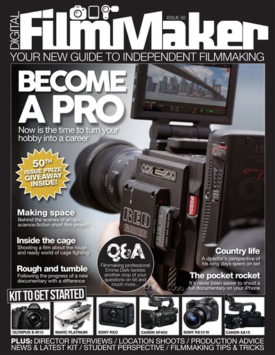 Digital FilmMaker Magazine - DFM Issue 50 Back Issue