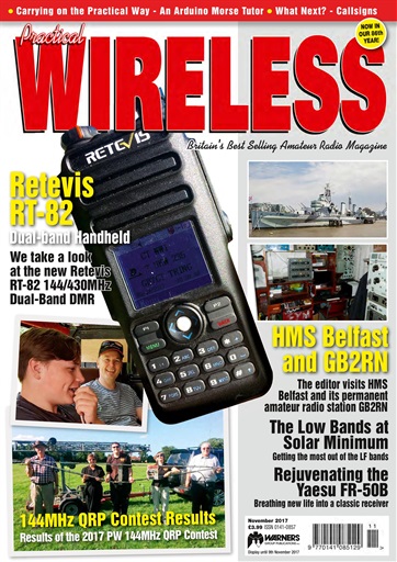 Practical Wireless Magazine - November 2017 Back Issue