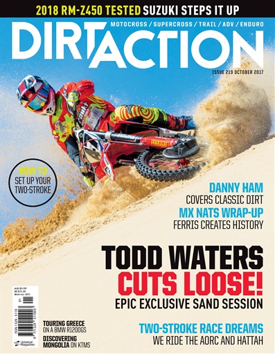 Dirt Action Magazine - Issue#219 Oct 2017 Back Issue