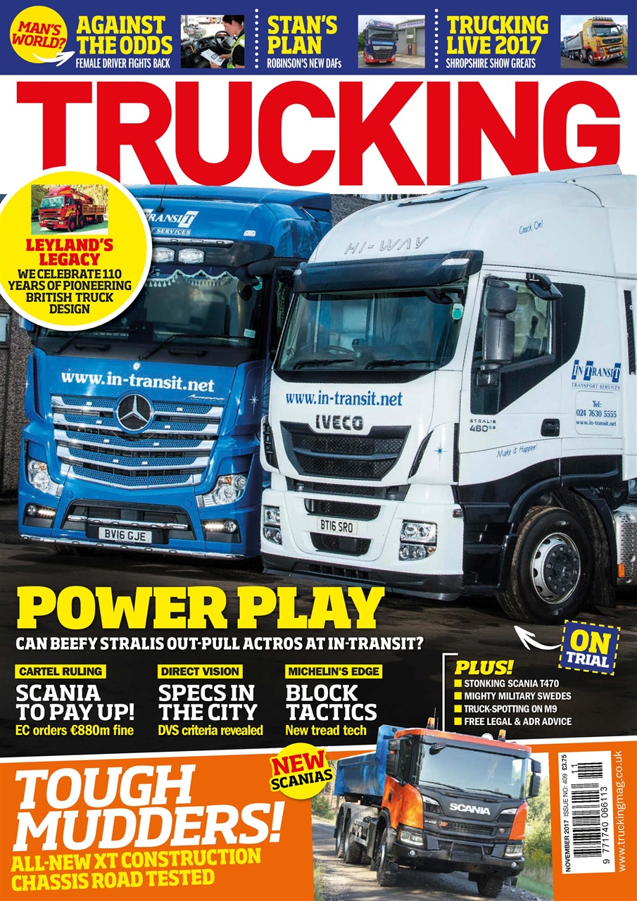 Trucking Magazine - November 2017 Back Issue