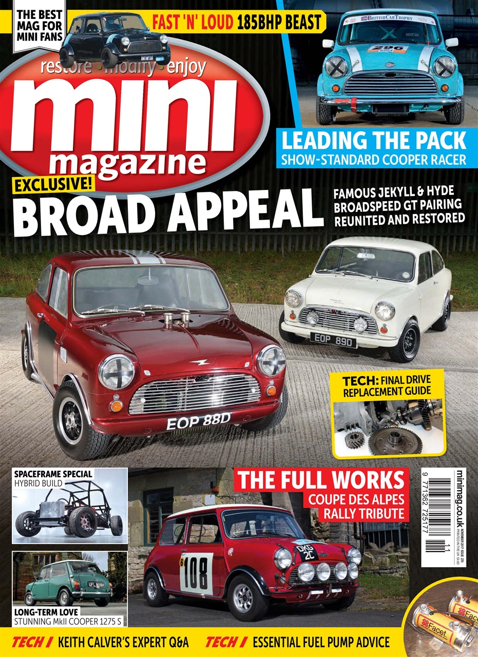 Mini Magazine - November 2017 Back Issue