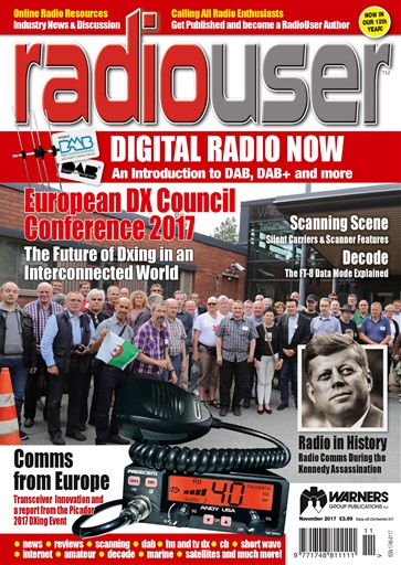 Radio User Magazine - November 2017 Back Issue