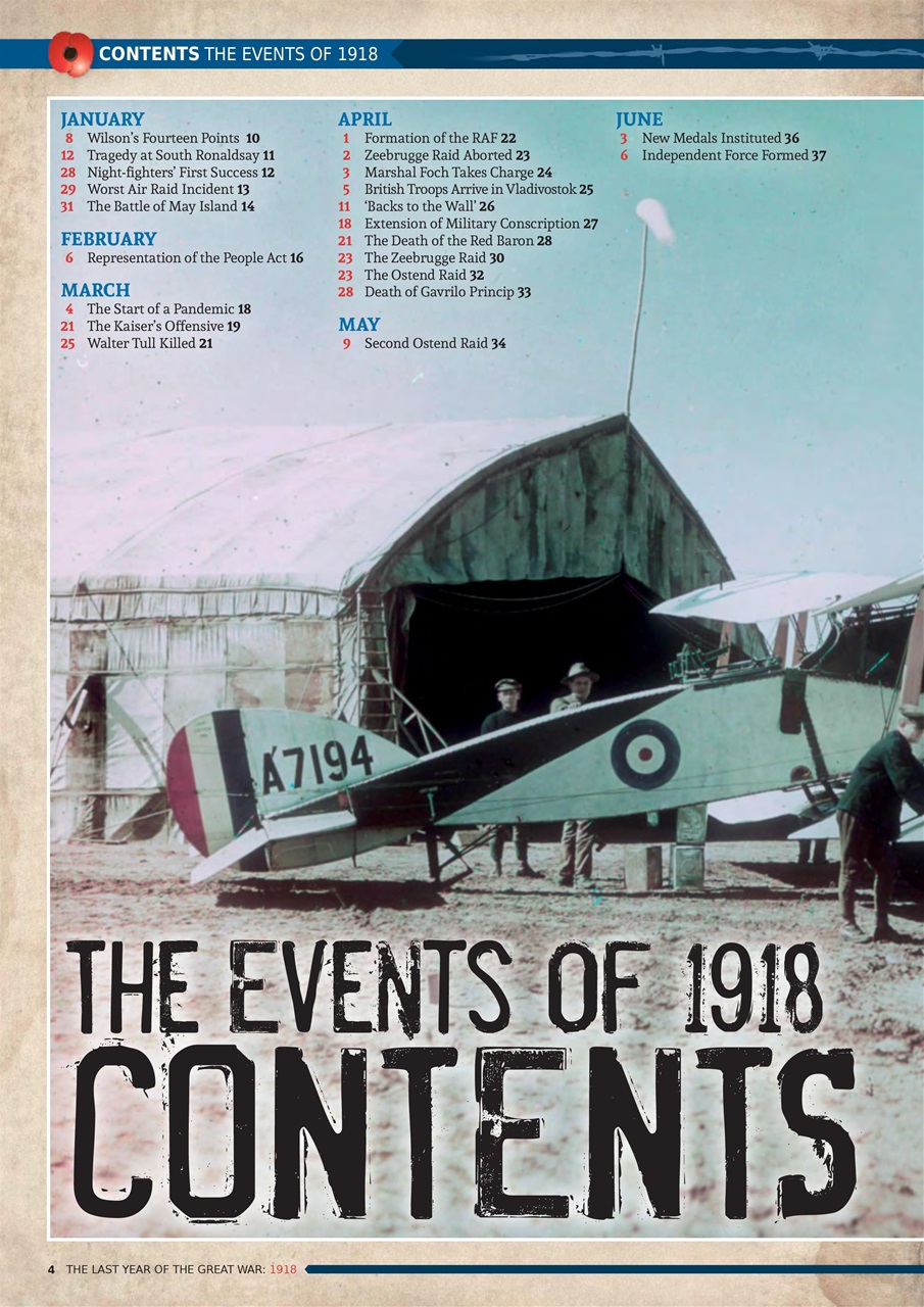 Britain at War Magazine - Illustrated History 1918 Special Issue