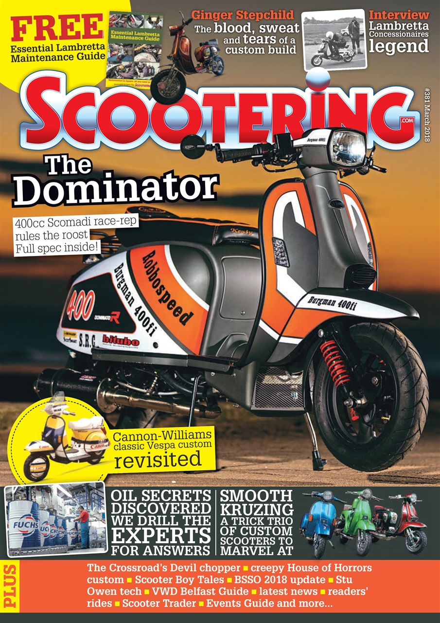 Scootering Magazine - March 2018 Subscriptions | Pocketmags