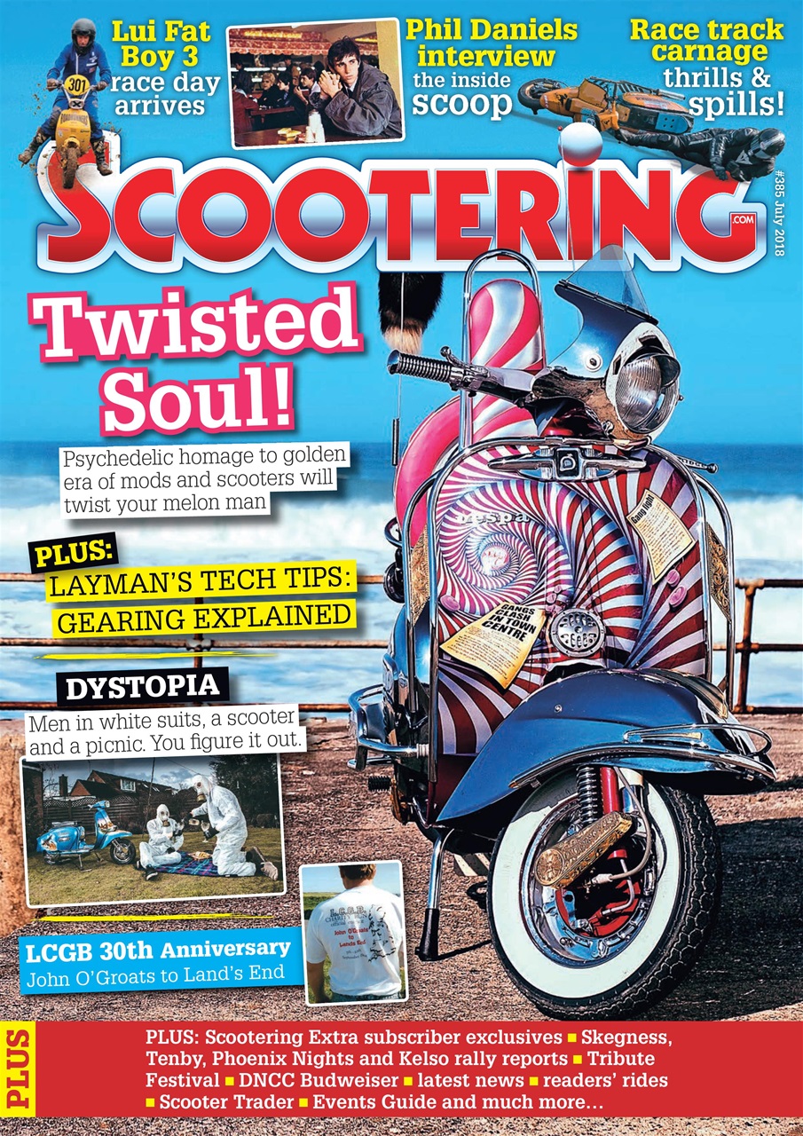Scootering Magazine - July 2018 Back Issue