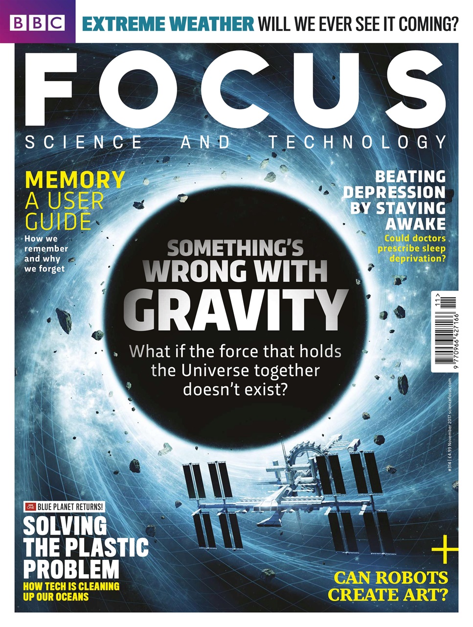 BBC Science Focus Magazine - November 2017 Back Issue
