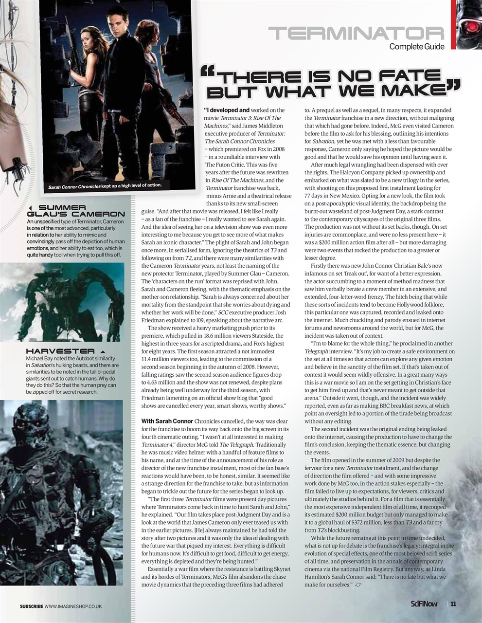 SciFiNow Magazine - Terminator: The Complete Manual Special Issue