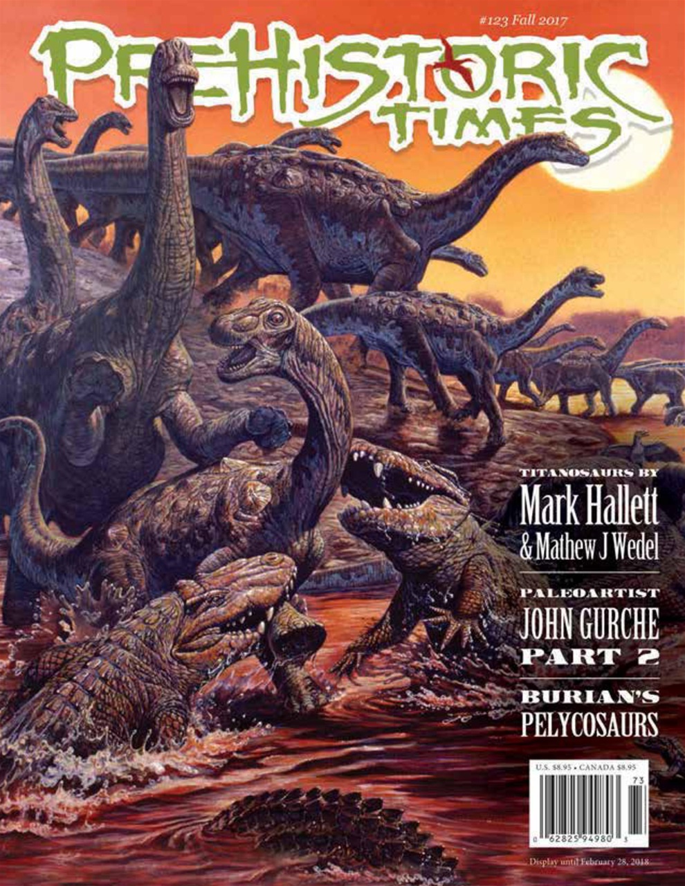 Prehistoric Times Magazine - Issue #123 Fall 2017 Back Issue