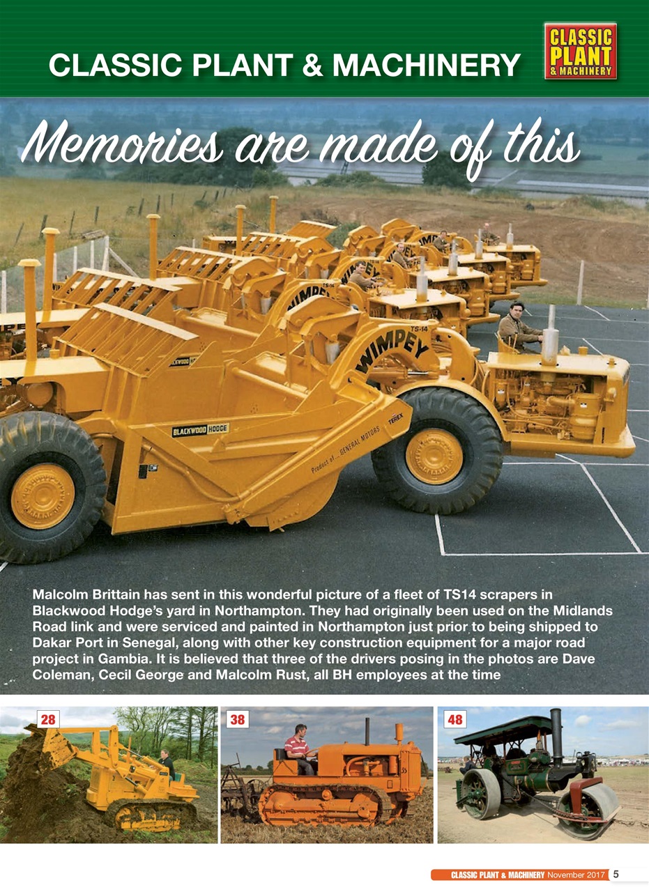Classic Plant & Machinery Magazine - November 2017 Back Issue