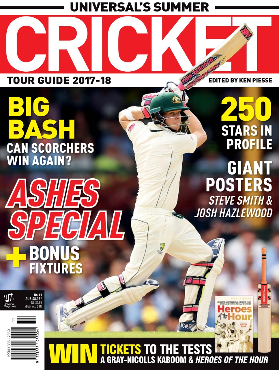 Cricket Summer Guide Magazine - Summer Cricket 17-18 Back Issue