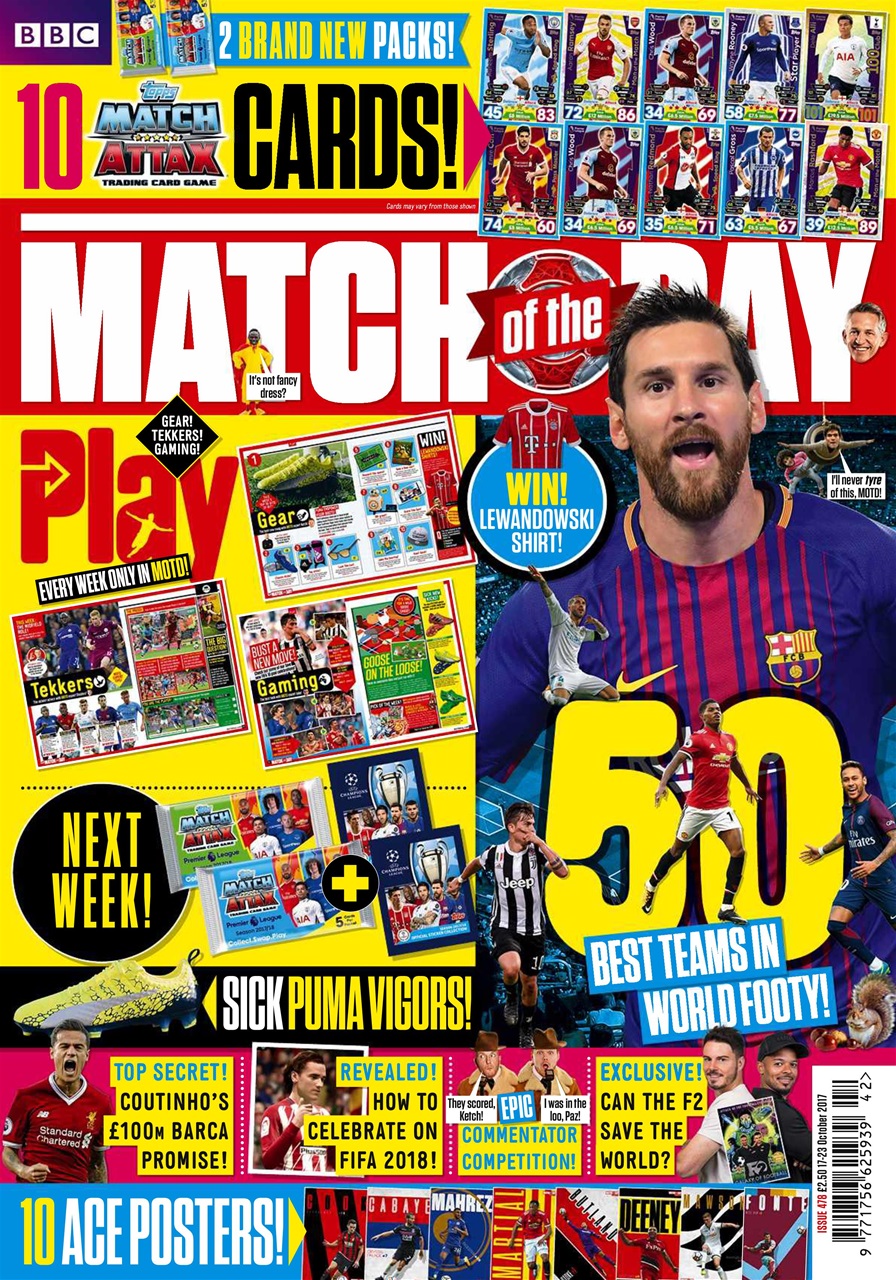 Match of the Day Magazine - Issue 478 Back Issue