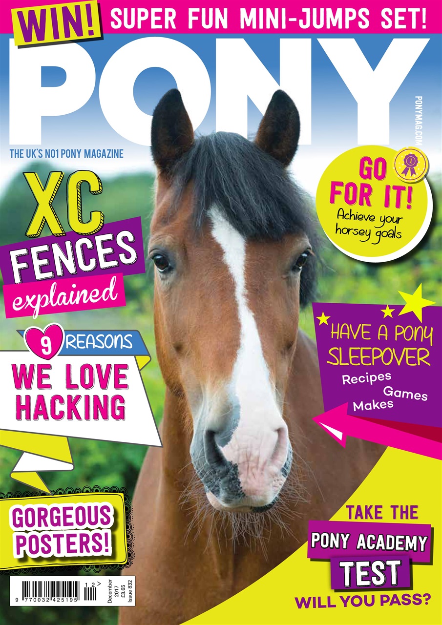 Pony Magazine - PONY magazine – December 2017 Back Issue