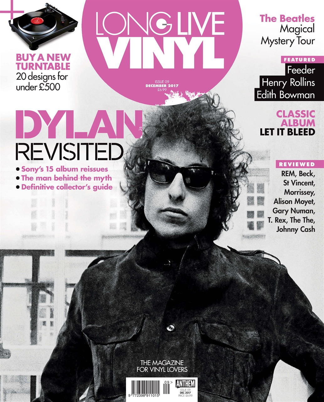 Long Live Vinyl Magazine - December 2017 Back Issue