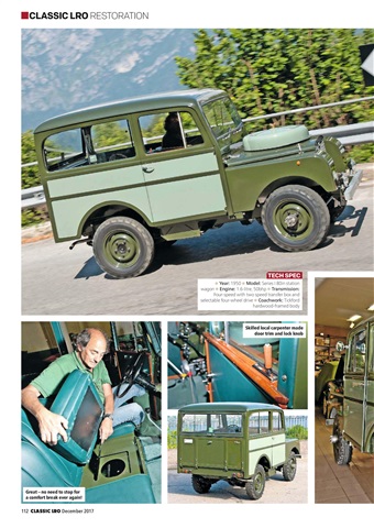 Land Rover Owner Magazine - December 2017 Back Issue