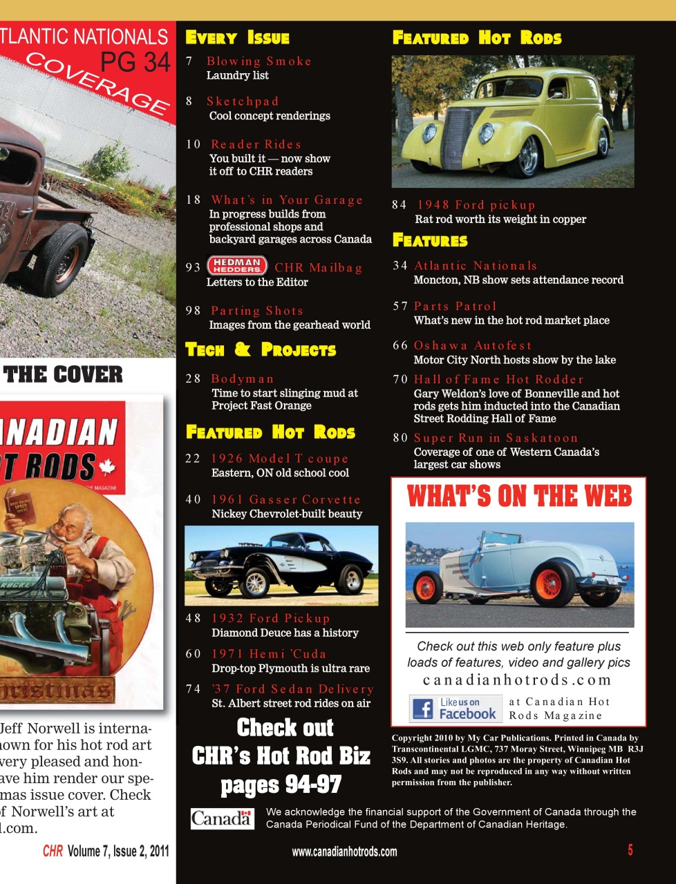 Canadian Hot Rods Magazine - Volume 7 Issue 2 Back Issue