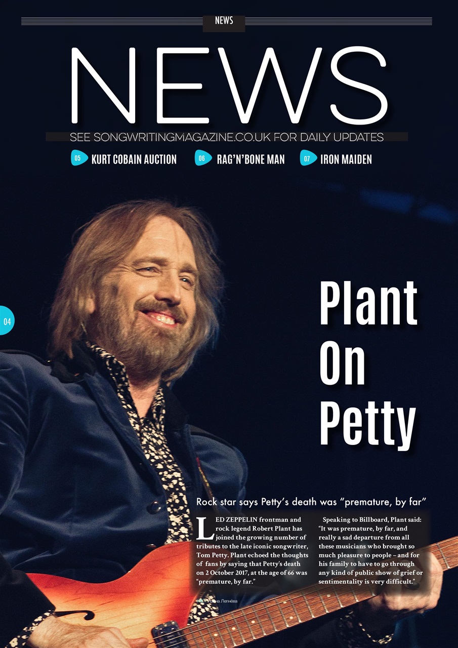 Songwriting Magazine - Autumn 2017 Back Issue