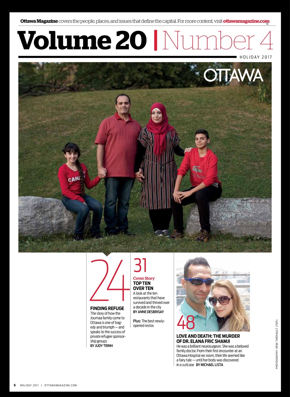 Ottawa Magazine - Ottawa Magazine Holiday 2017 Back Issue