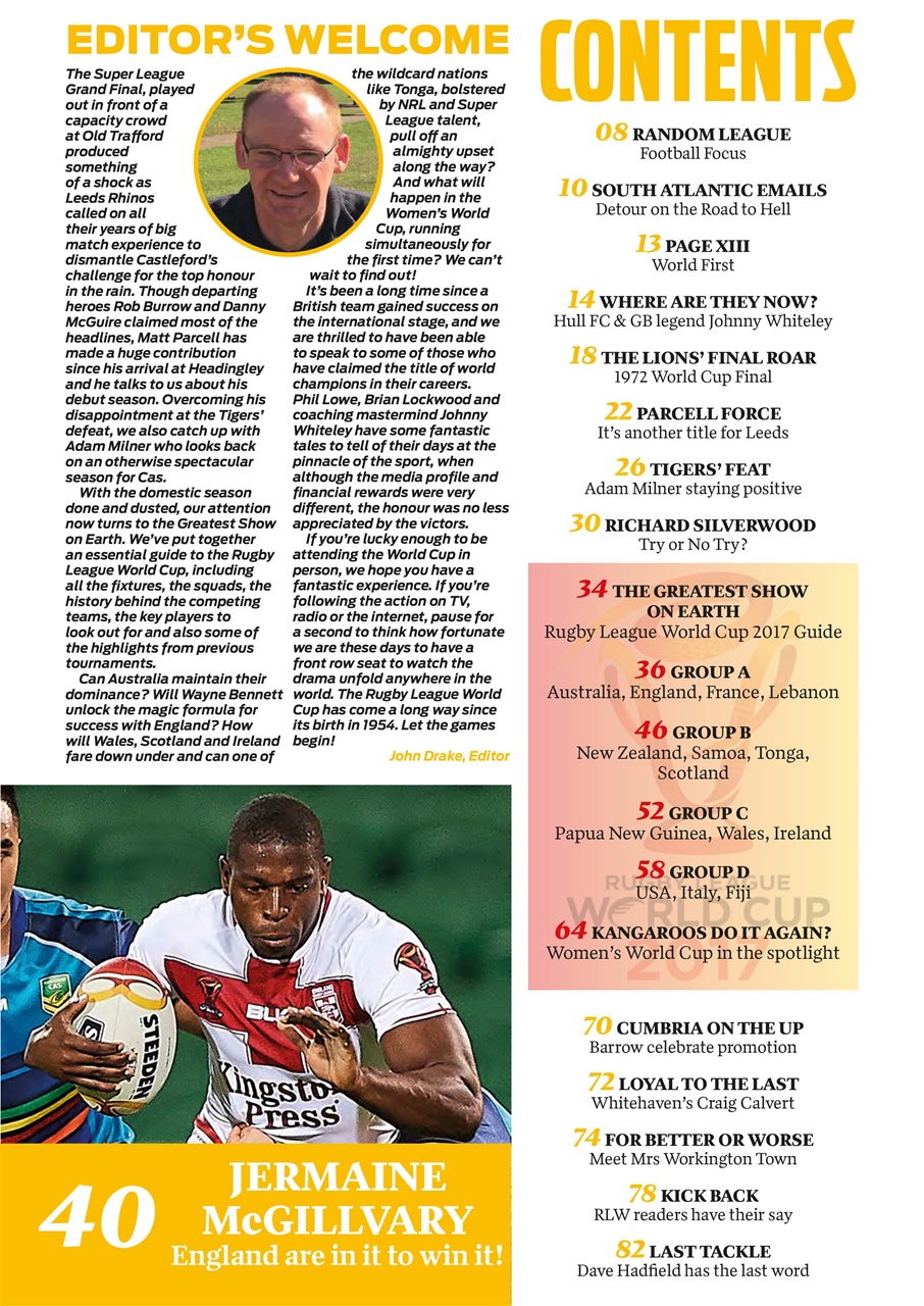 Rugby League World Magazine - 439 Back Issue