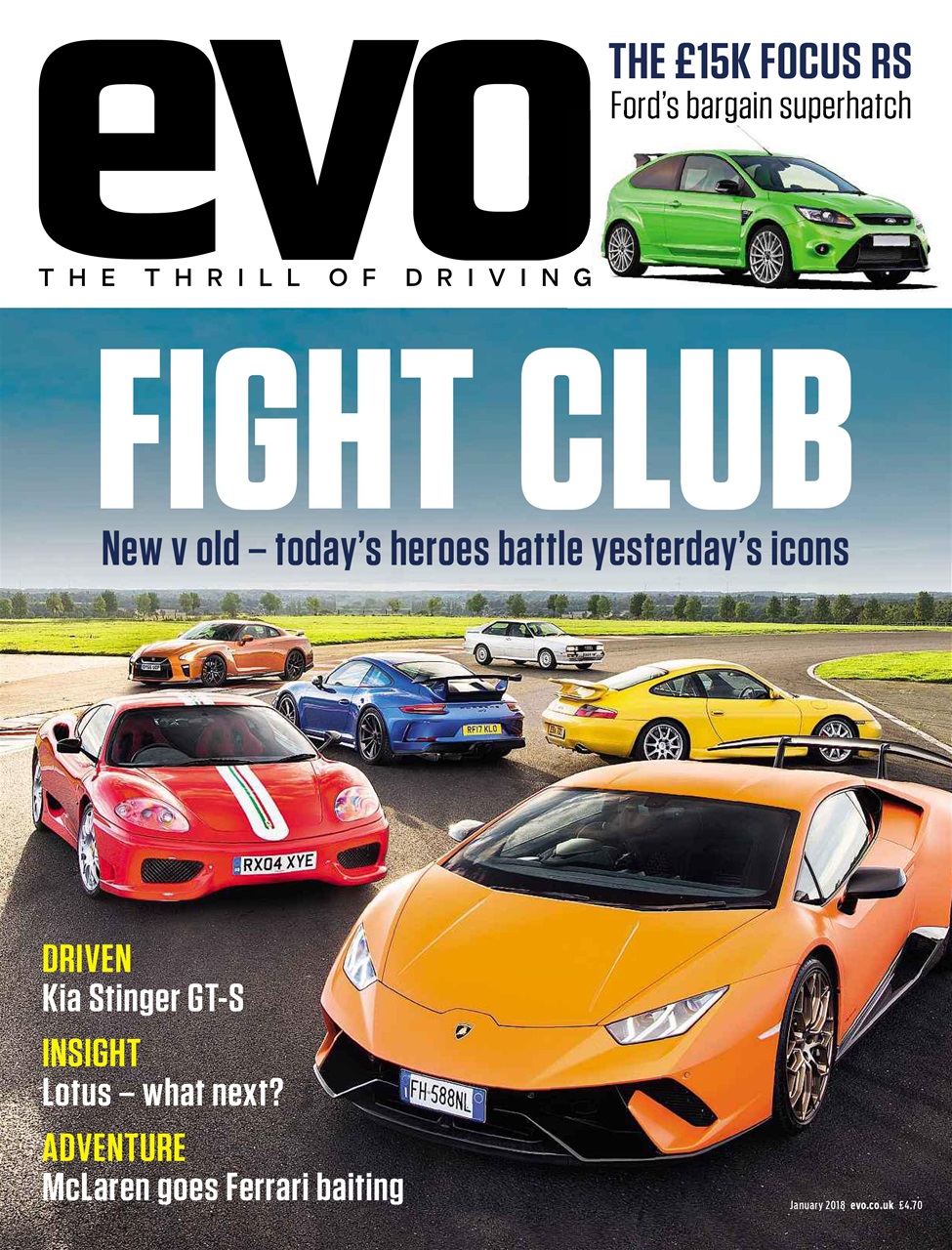 Evo Magazine - January 2018 Back Issue