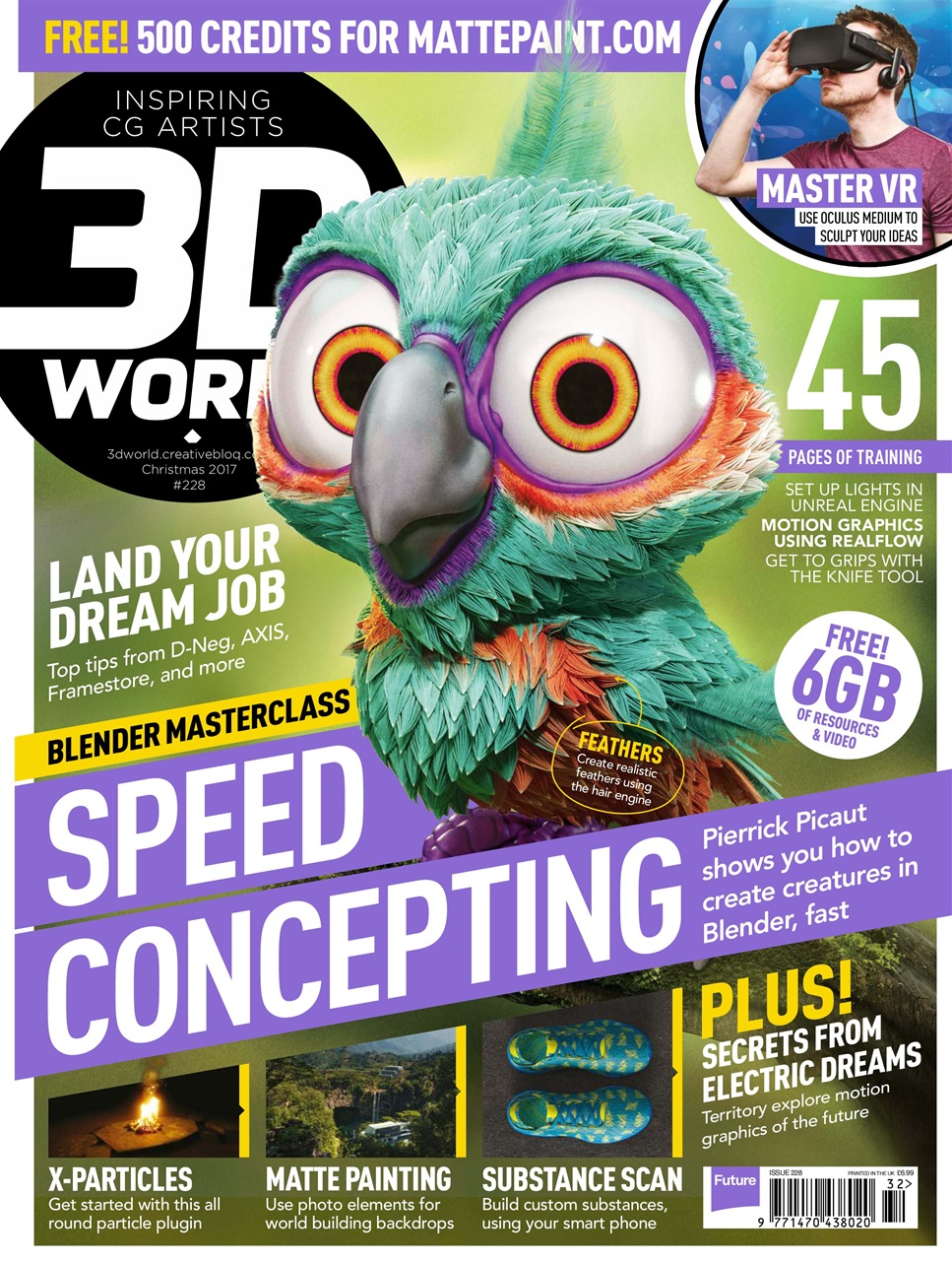 3D World Magazine - Christmas 2017 Back Issue