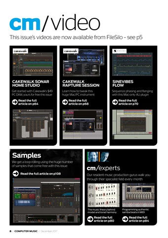Computer Music Magazine - December 2017 Back Issue