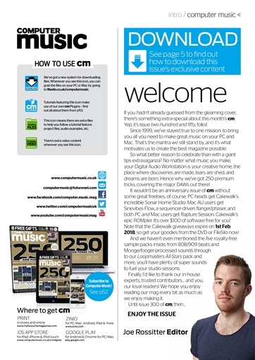 Computer Music Magazine - December 2017 Back Issue