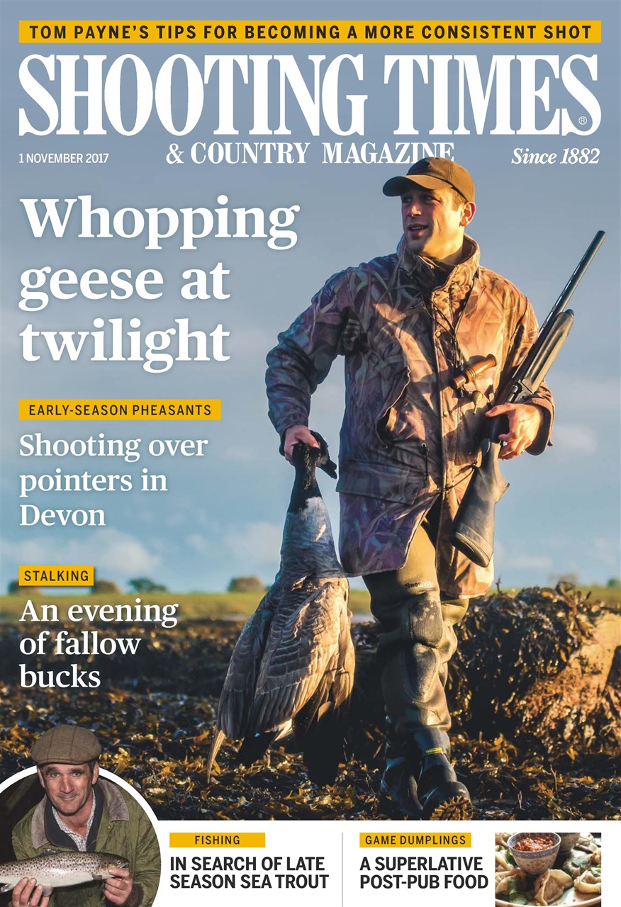 Shooting Times & Country Magazine - 1st November 2017 Back Issue