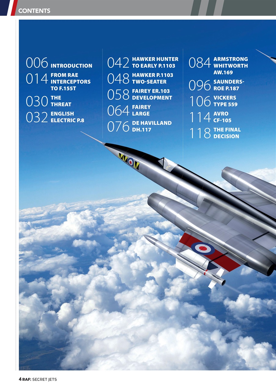 Aviation Classics Magazine - RAF: Secret Jets of Cold War Britain ...