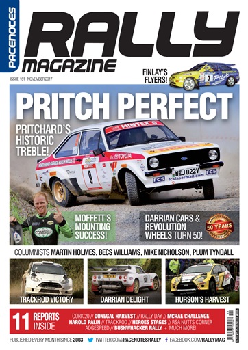 Pacenotes Rally magazine - Issue 161 - Nov 2017 Back Issue