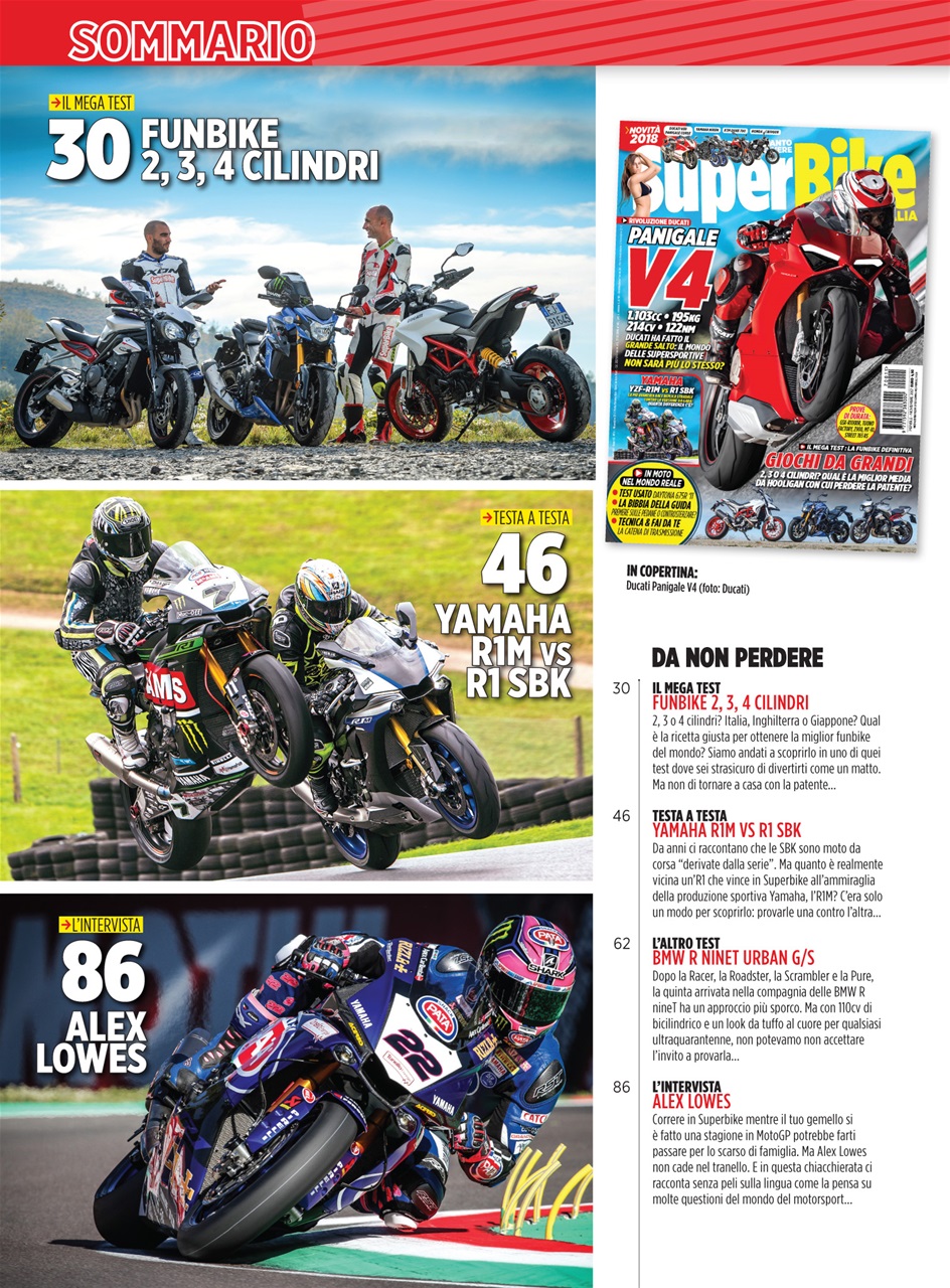Superbike Italia Magazine - Novembre 2017 Back Issue