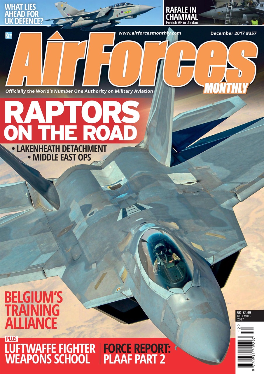 AirForces Monthly Magazine - December 2017 Back Issue