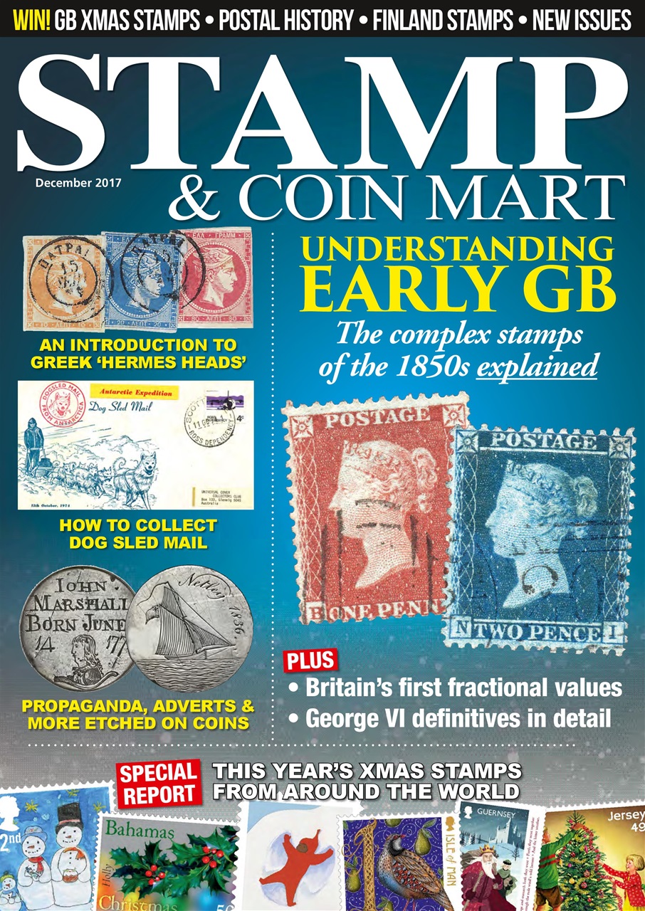 Stamp Collector Magazine - December 2017 Back Issue