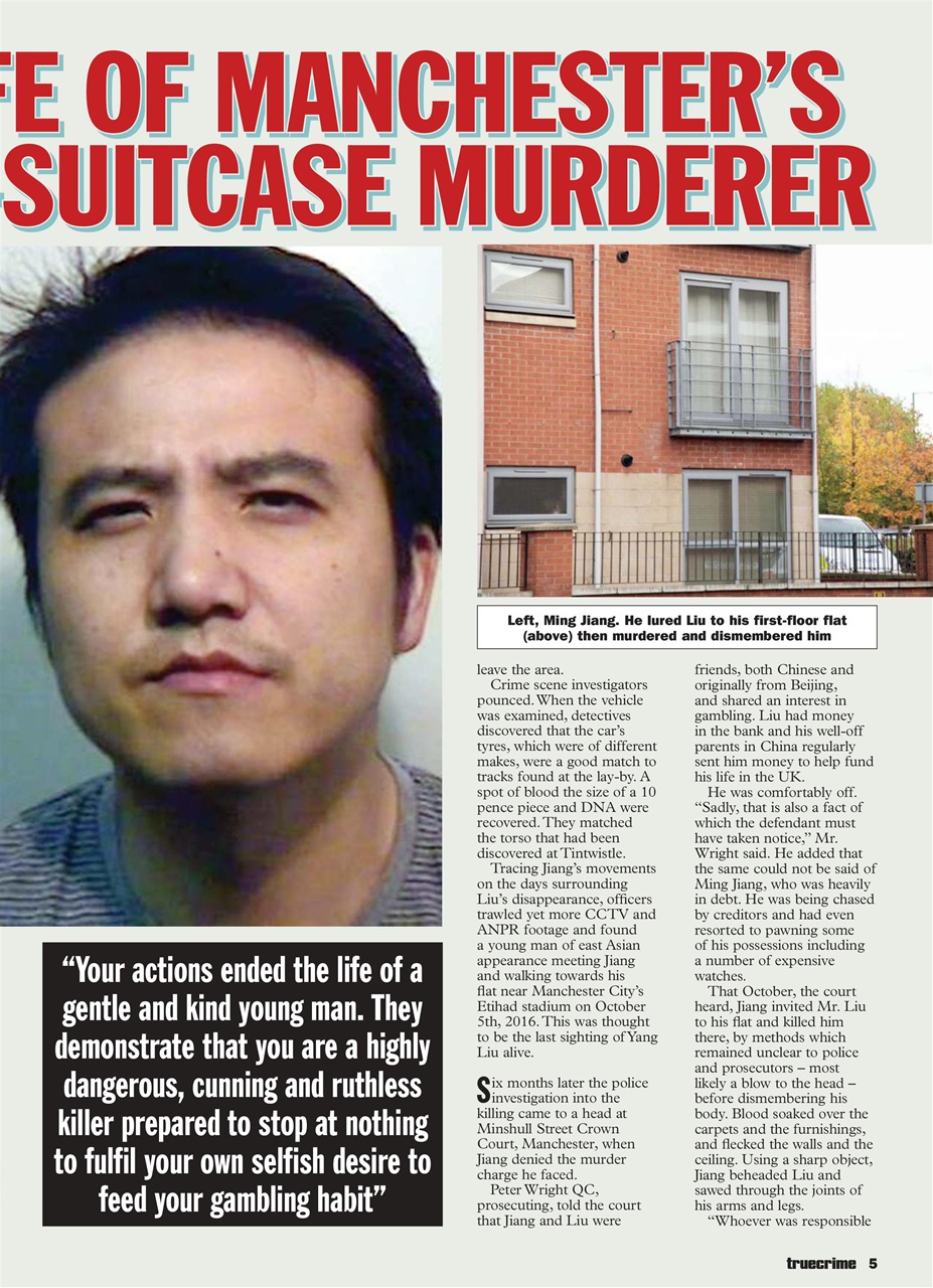 True Crime Magazine - True Crime November 2017 Back Issue