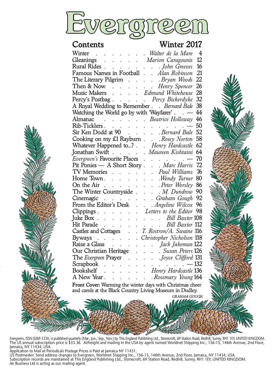 Evergreen Magazine - Winter 2017 Back Issue