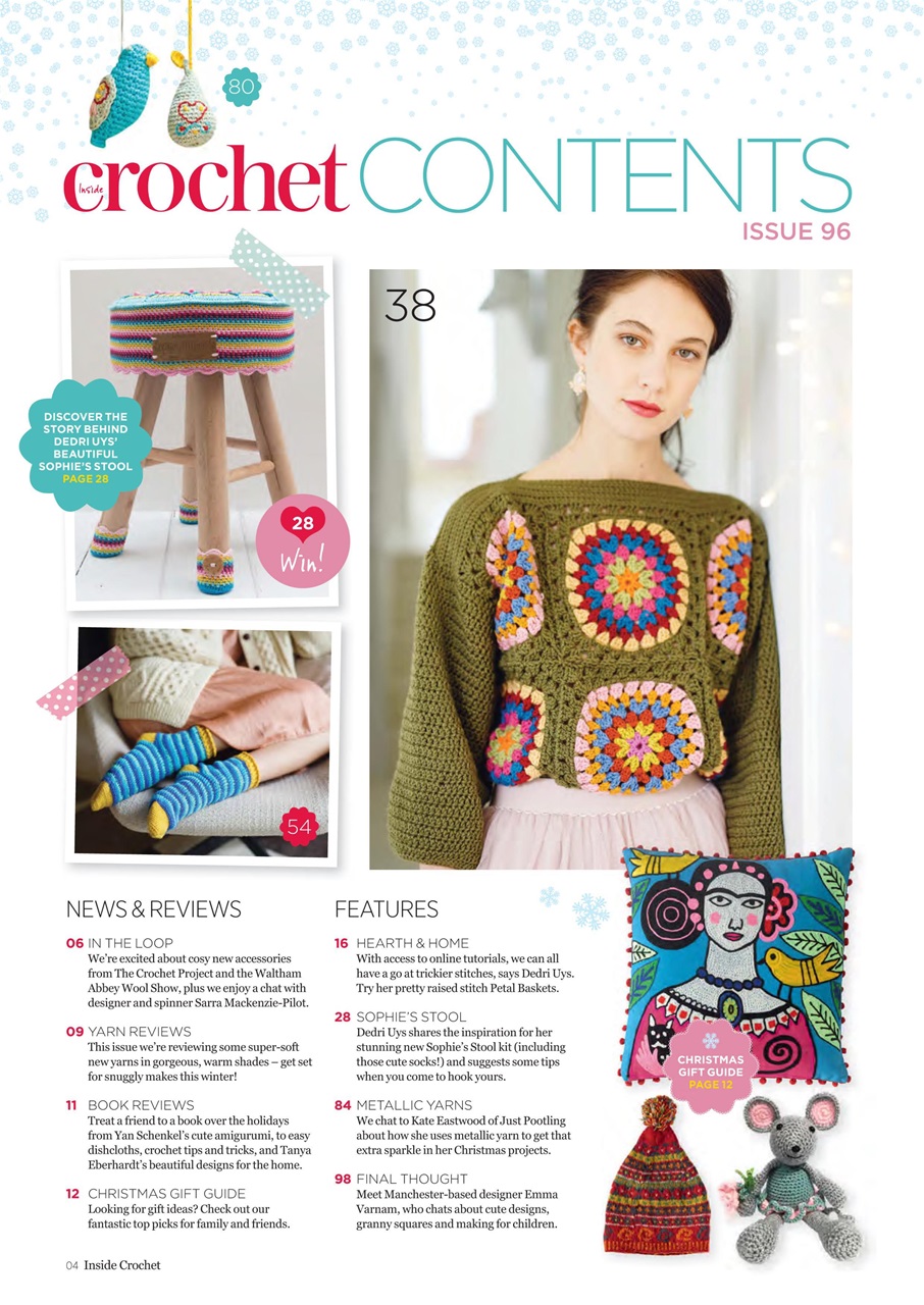 Inside Crochet Magazine - Issue 96 Subscriptions | Pocketmags