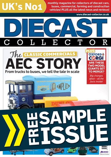 Diecast Collector Magazine - FREE Sample Issue Edição especial