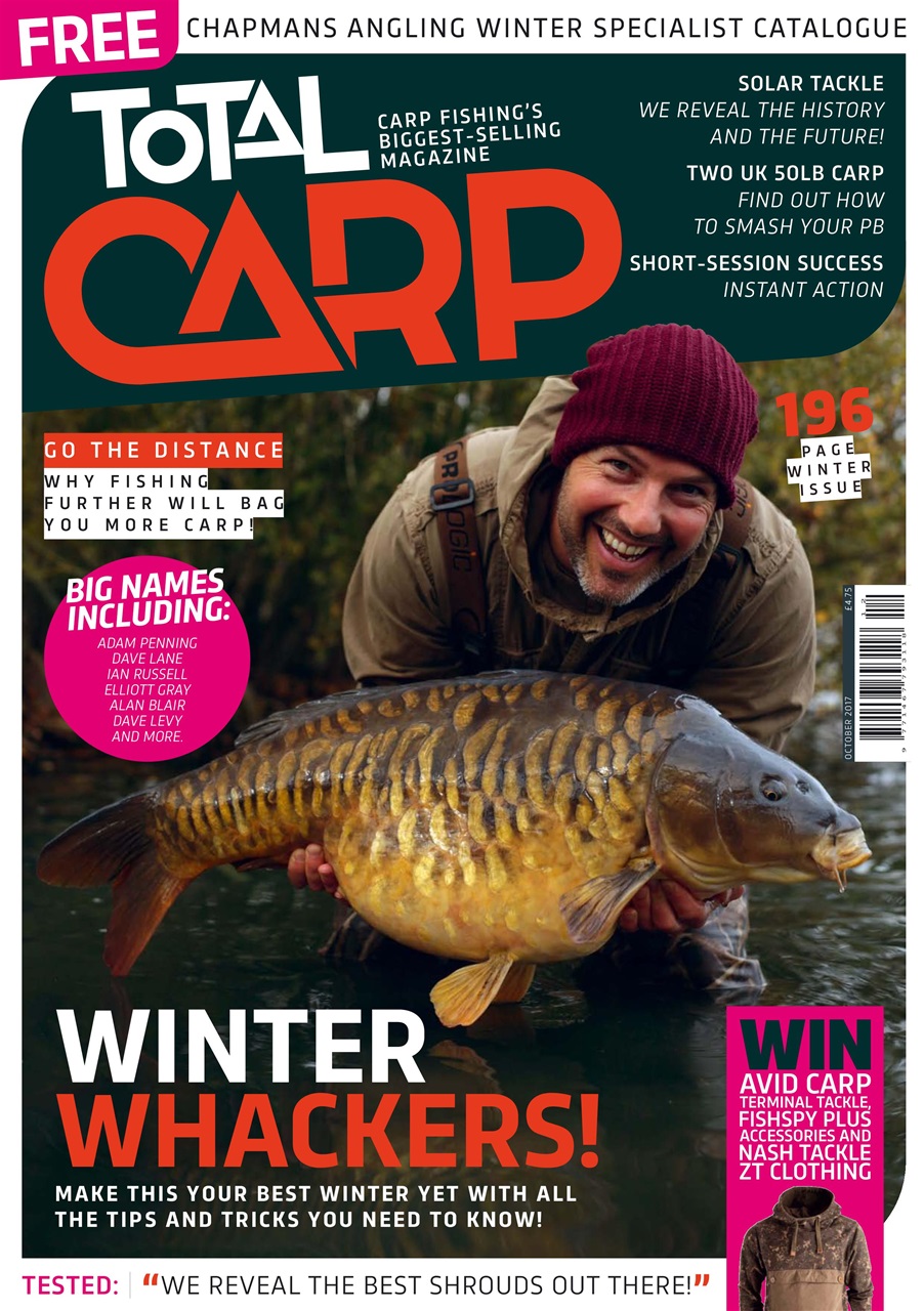 Total Carp Magazine - December 2017 Subscriptions | Pocketmags