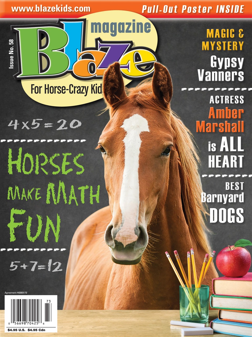 Blaze Magazine For Horse Crazy Kids - Issue 58 Fall 2017 Subscriptions ...