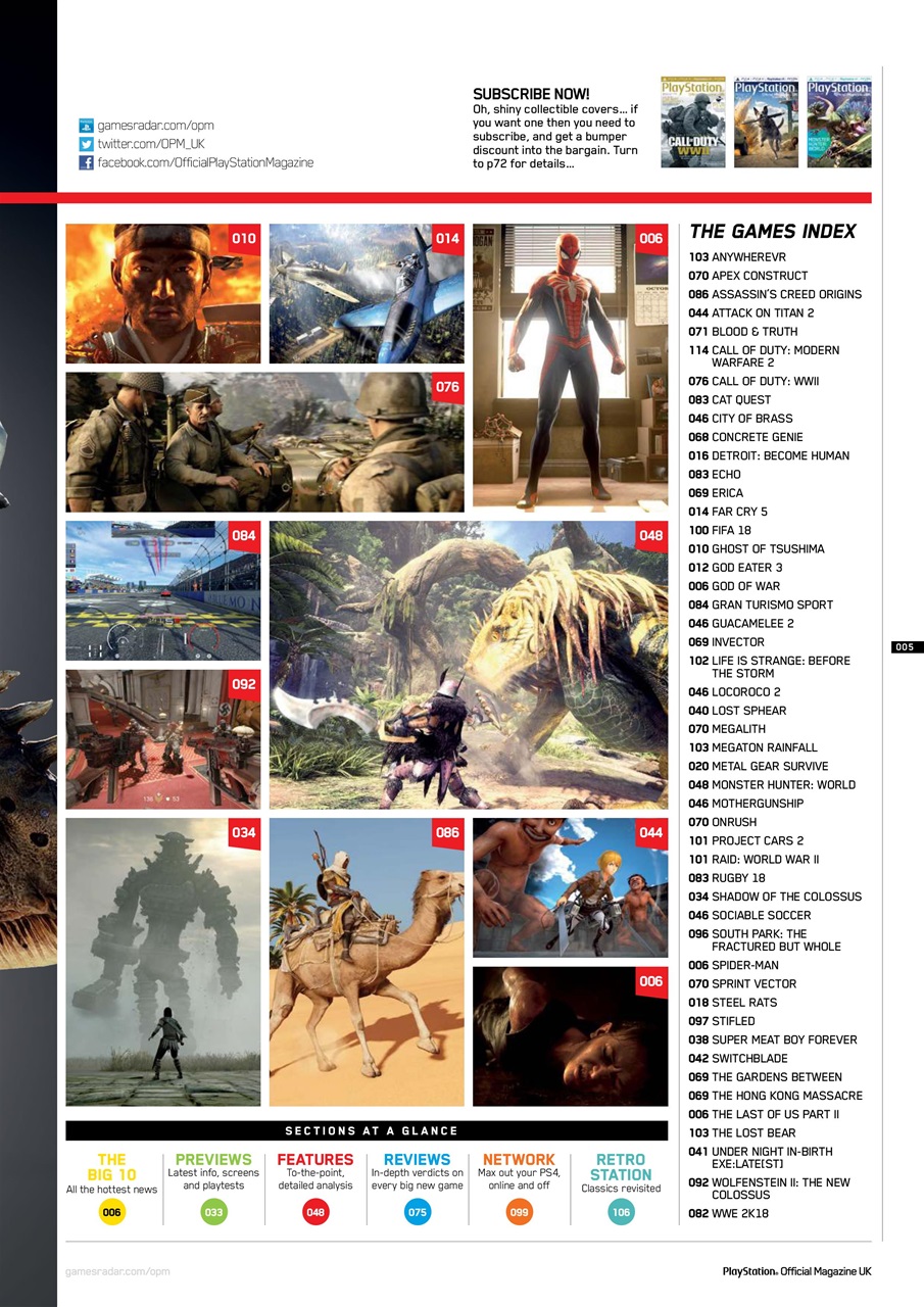 PLAY Magazine - Xmas 2017 Back Issue