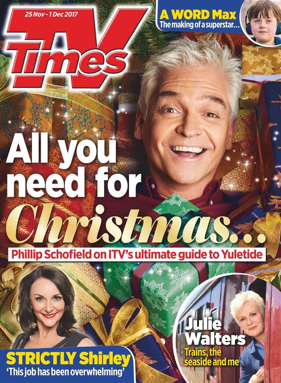 TV Times Magazine - 25th November 2017 Back Issue