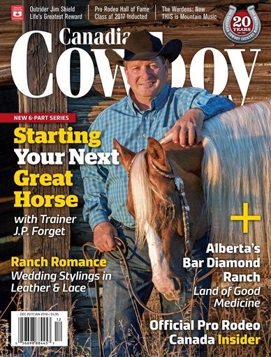 Canadian Cowboy Country Magazine - CCC Dec 17/Jan 18 Back Issue