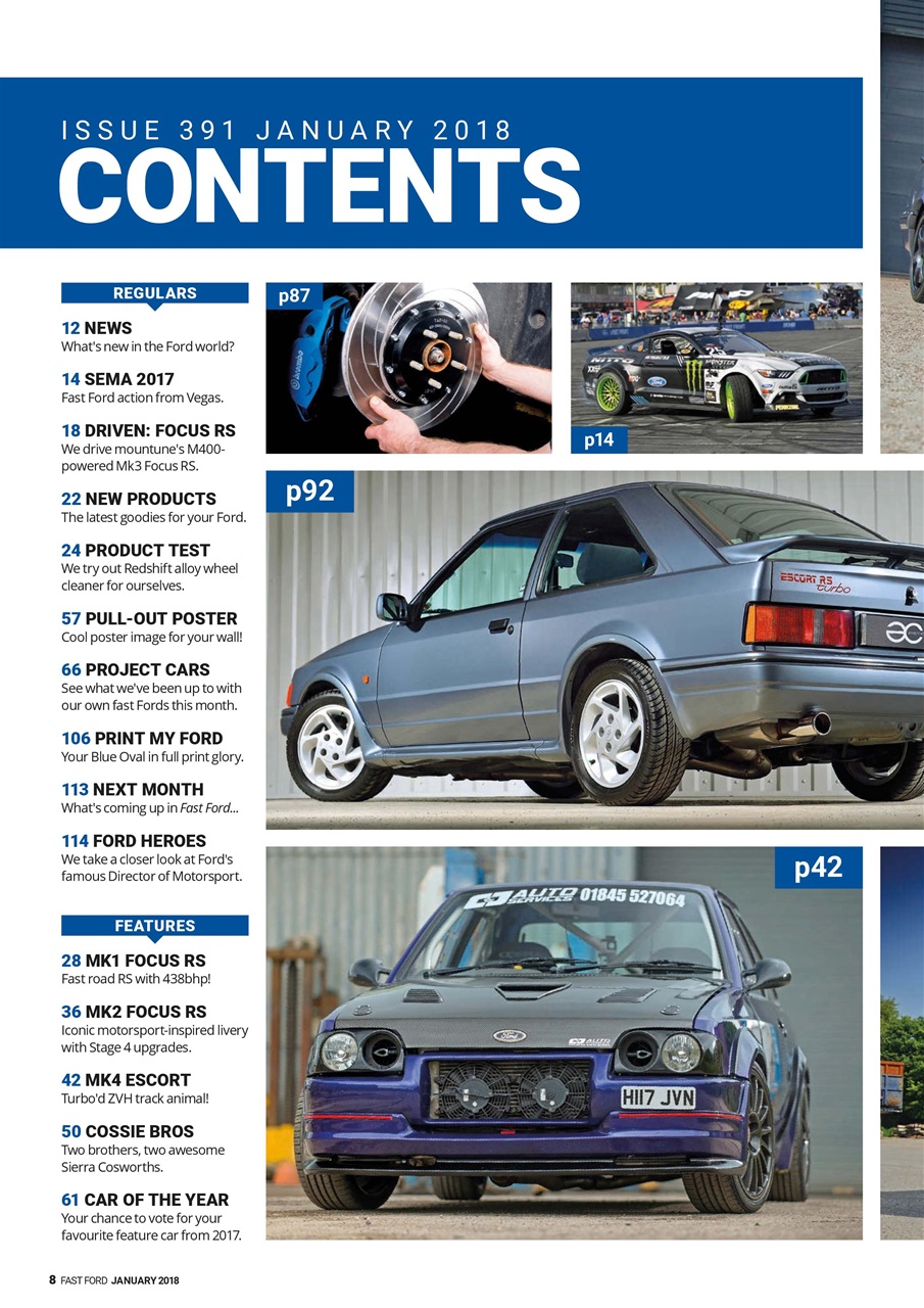 Fast Ford Magazine - January 2018 Subscriptions | Pocketmags